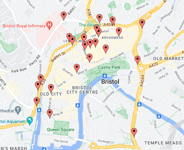 26 More BT Street Hub Applications - Bristol Walking Alliance